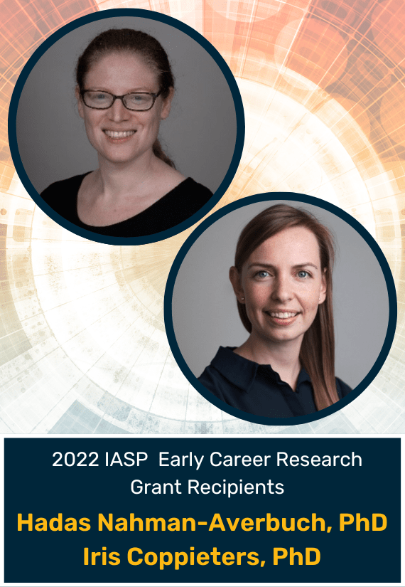 IASP Announces 2022 Early Career Research Grant Recipients ...