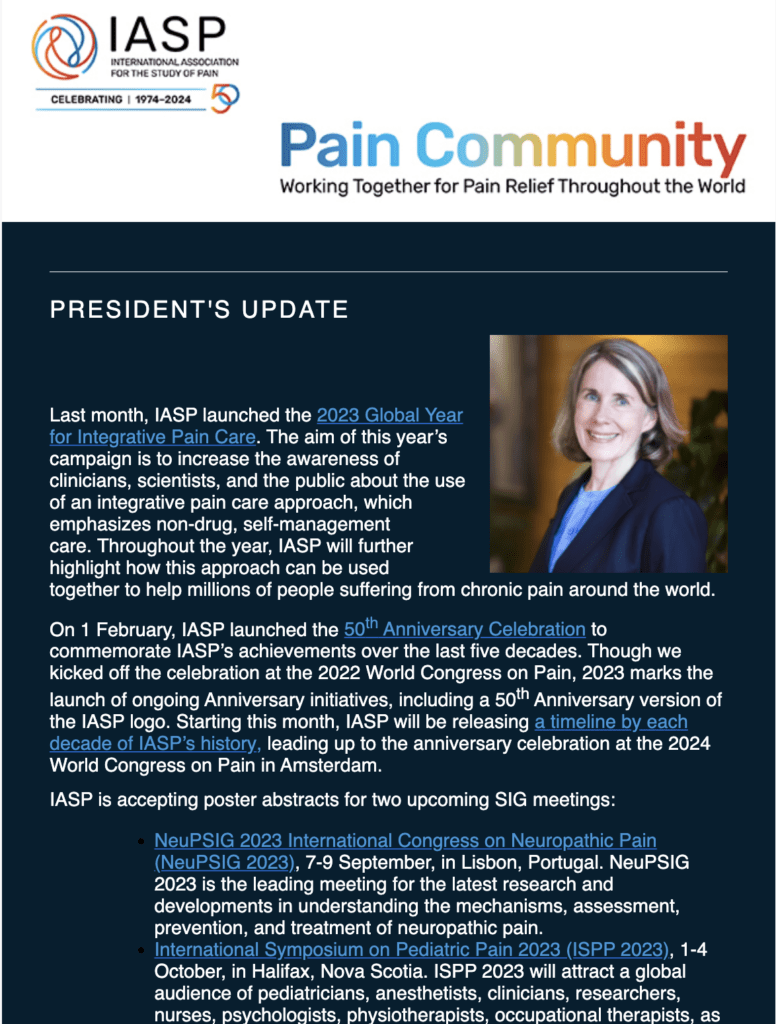 Pain Community - International Association for the Study of Pain (IASP)