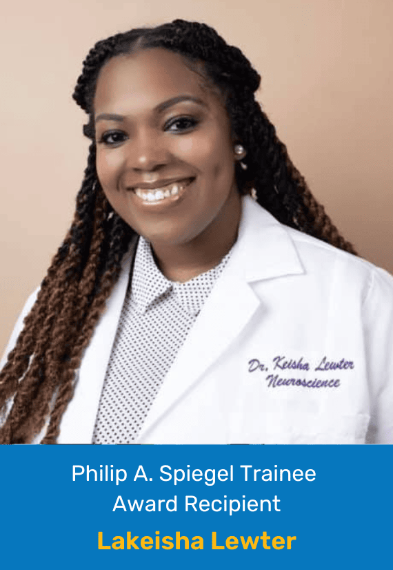 IASP Awards Lakeisha Lewter with the Philip A. Spiegel Trainee Award ...