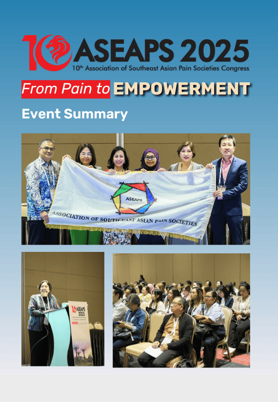 From Pain to Empowerment: 10th Association of Southeast Asian Pain ...